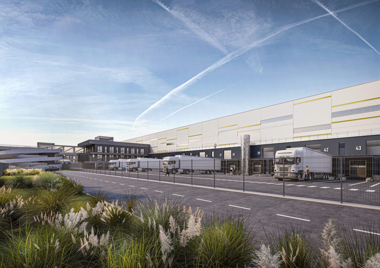 3D Warehouse Renderings for Modern Logistic Building Planning and ...