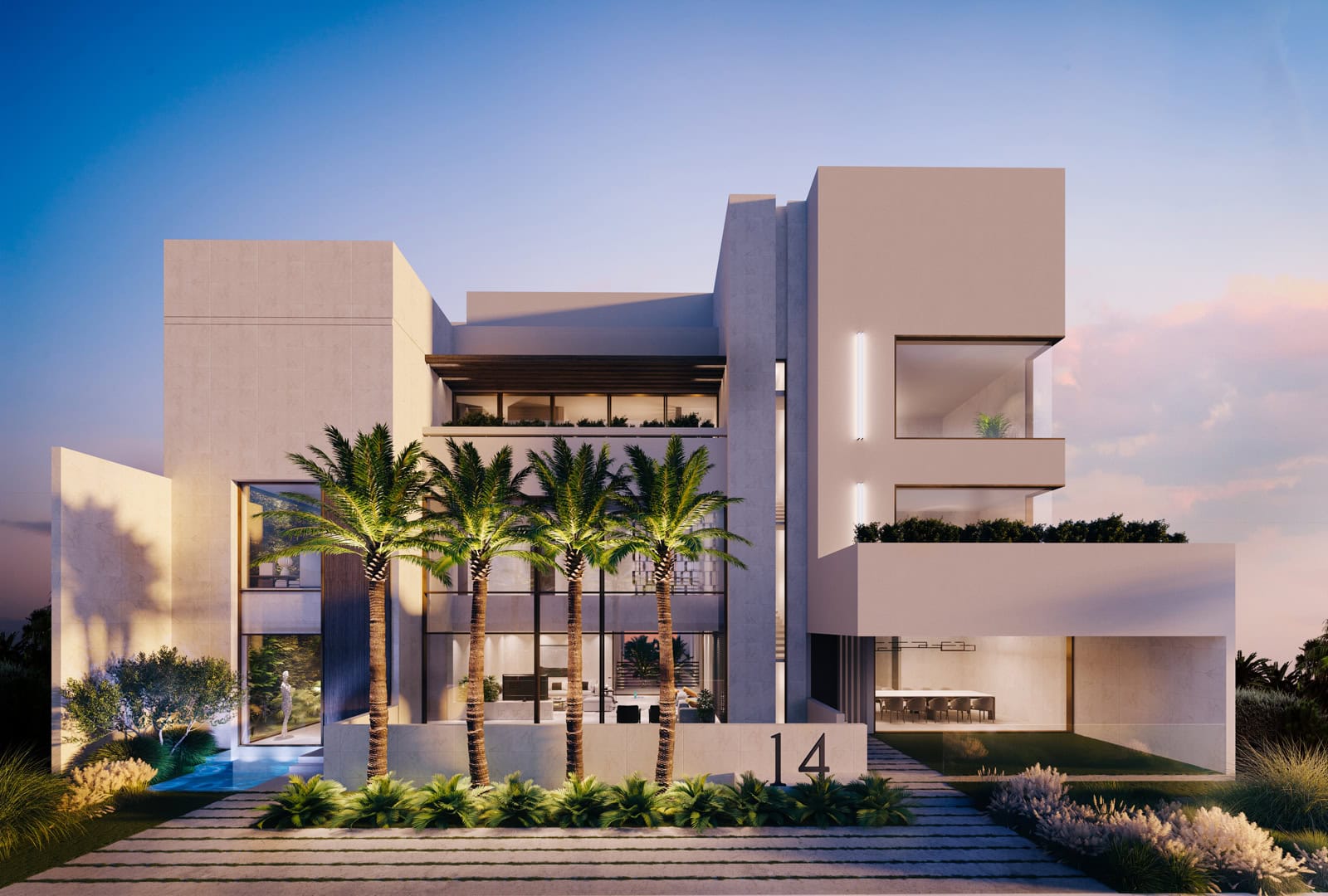 Bringing Dubai Villas to Life with Exterior 3D Rendering | RNDR